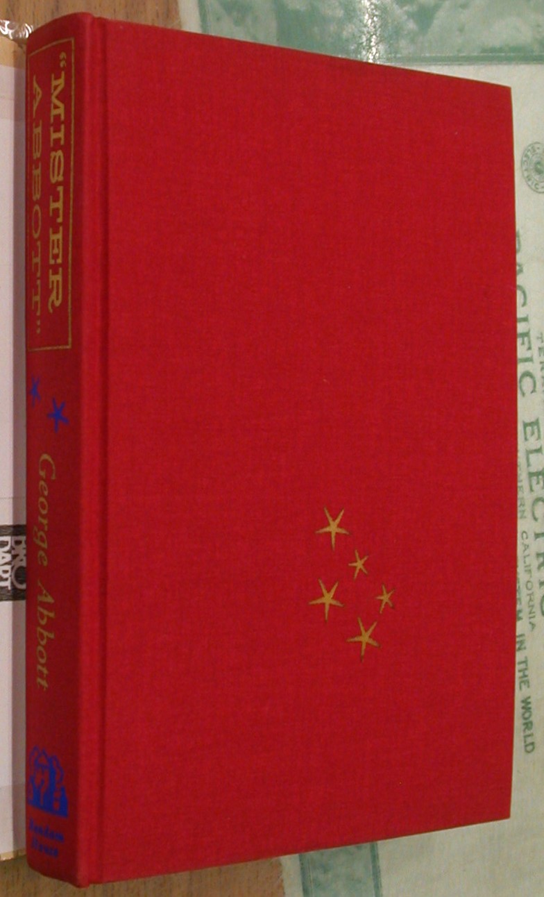 Abbott, George: Mister Abbott – The Iliad Bookshop