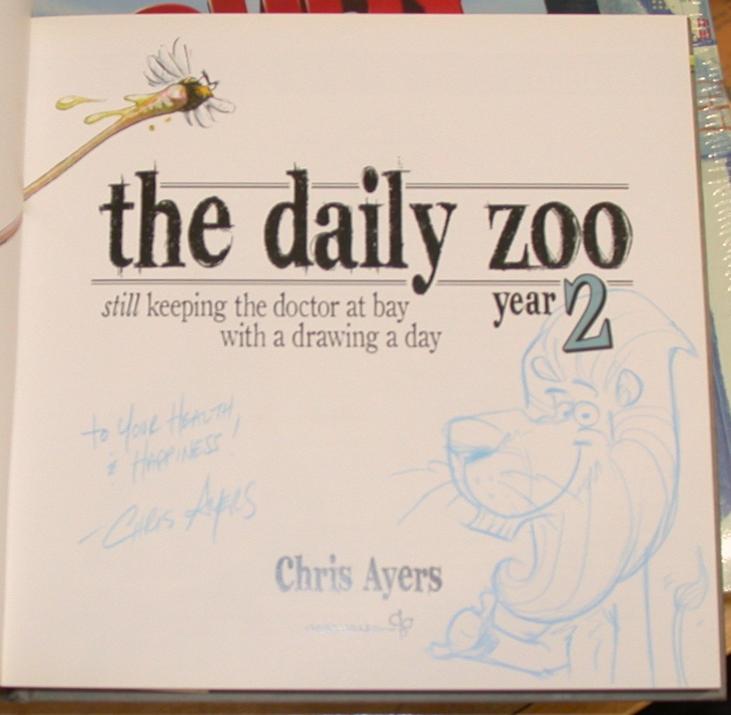 Ayers, Chris: The Daily Zoo Year 2: Still Keeping the Doctor at Bay ...
