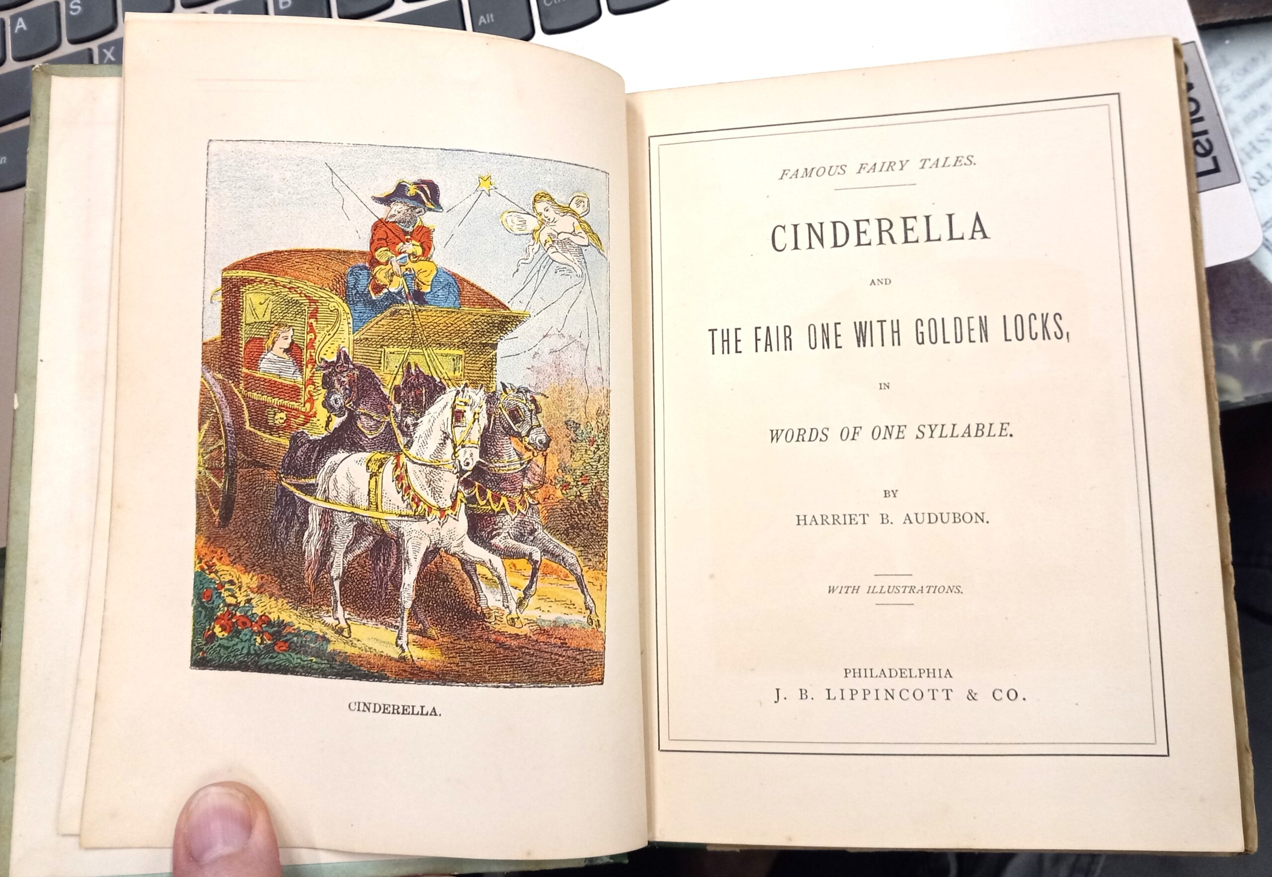 Audubon, Harriet B.: Famous Fairy Tales: Cinderella and the Fair One ...